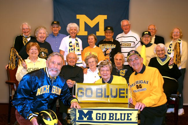 Michigan Alumni Unite in Retirement | Silver Maples of Chelsea